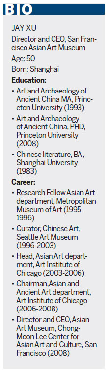 Jay Xu: Museum head practices art of giving|Across Americas|chinadaily ...