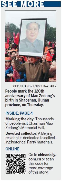 In judging Chairman Mao 'An overall view is required'|China|chinadaily ...