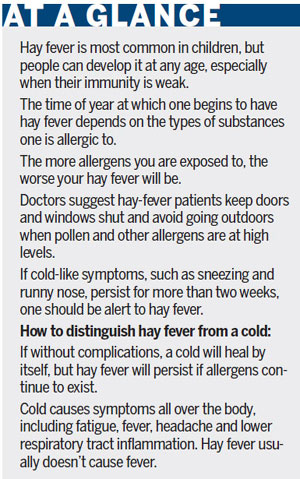 Spring sickness|Life|chinadaily.com.cn