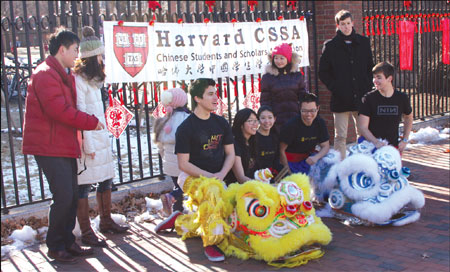 Students bring Chinese Spring Festival to Harvard|Across America ...