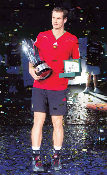 Murray wins Shanghai Masters for title treble|Top News|chinadaily.com.cn