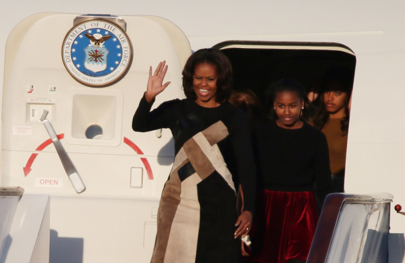 Michelle Obama starts landmark trip | Politics
